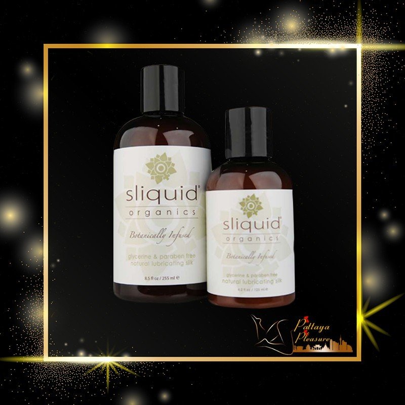 Natural lubricanting Silk Organic by Sliquid 125ml CGS-023